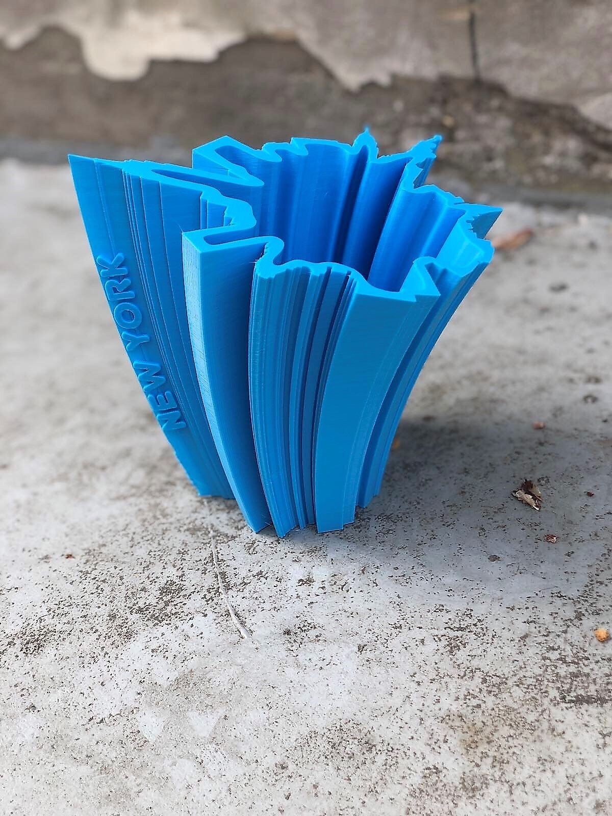 New York Vase 3D Printed. the Incredible New York Vase Digital - Etsy