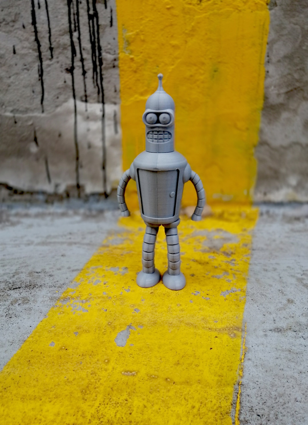 3D Printed Bender Robot. Futurama Fan Figurine. Bender Bending - Etsy