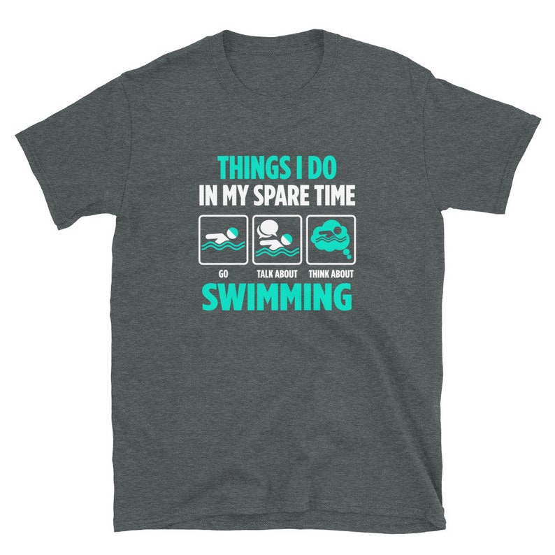 Go and Talk About Swimming Funny Swimmer T-shirt - Etsy