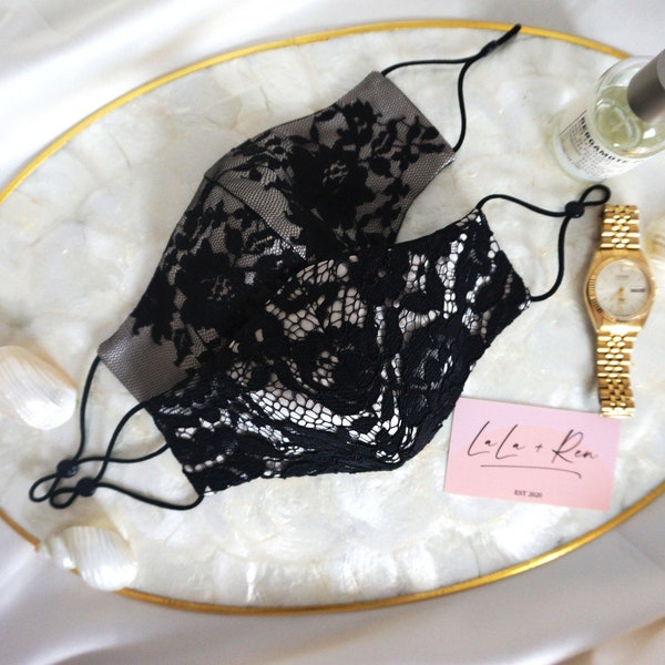 Lace Face Mask - Etsy