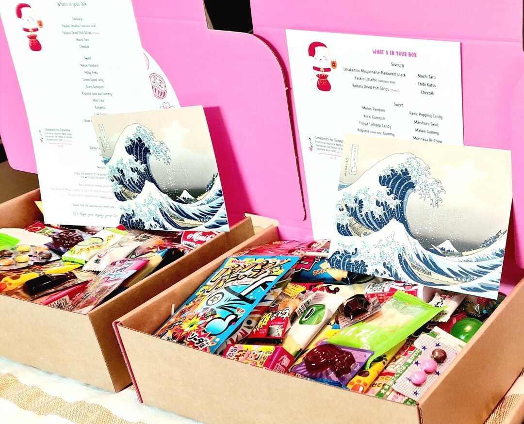 Taste of Japan Mystery Snack Box Dagashi | Japanese Sweets & Snacks ...