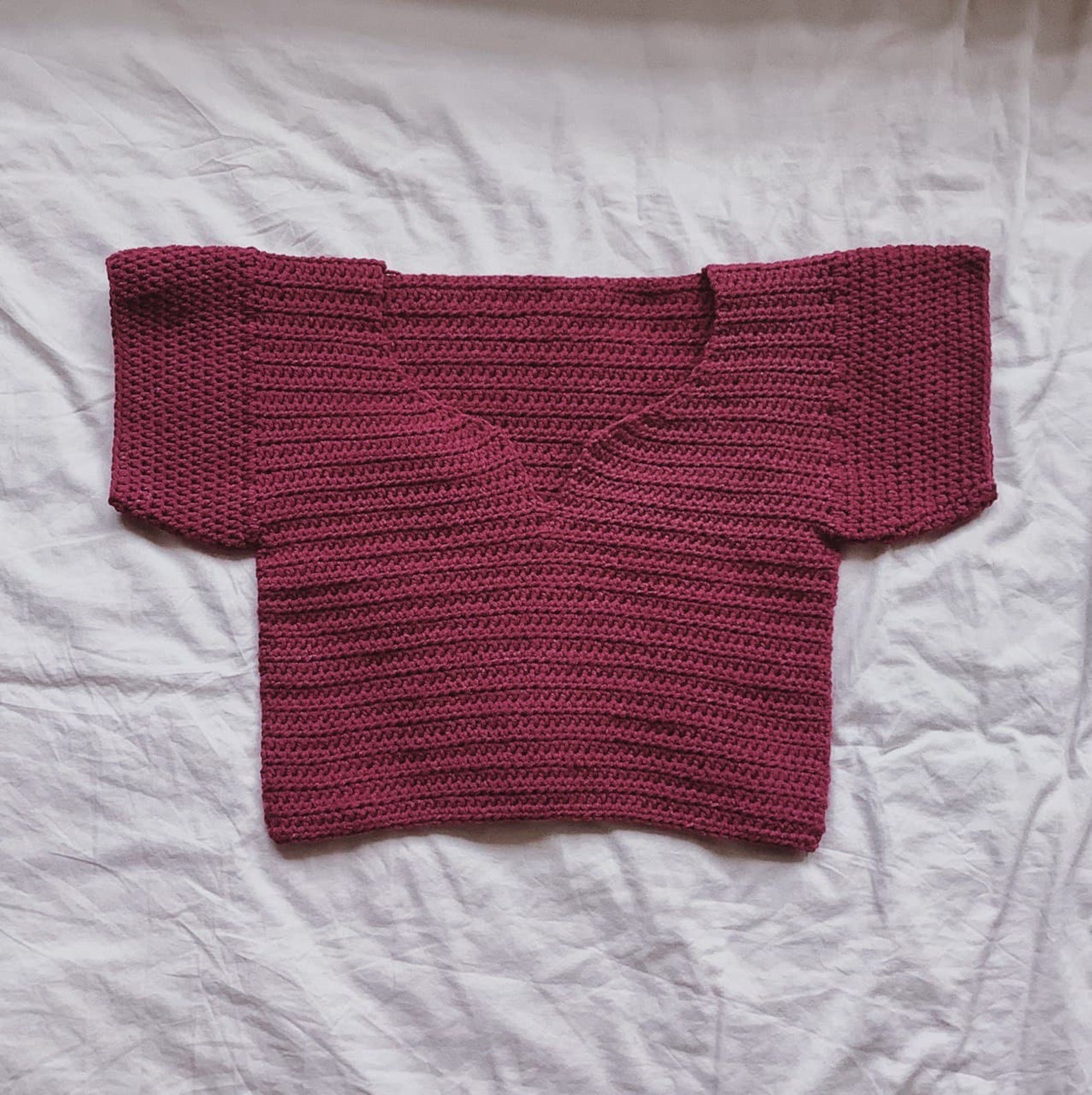 Crochet Top Pattern // TIMMY TOP // Short Sleeve Crop Top | Etsy