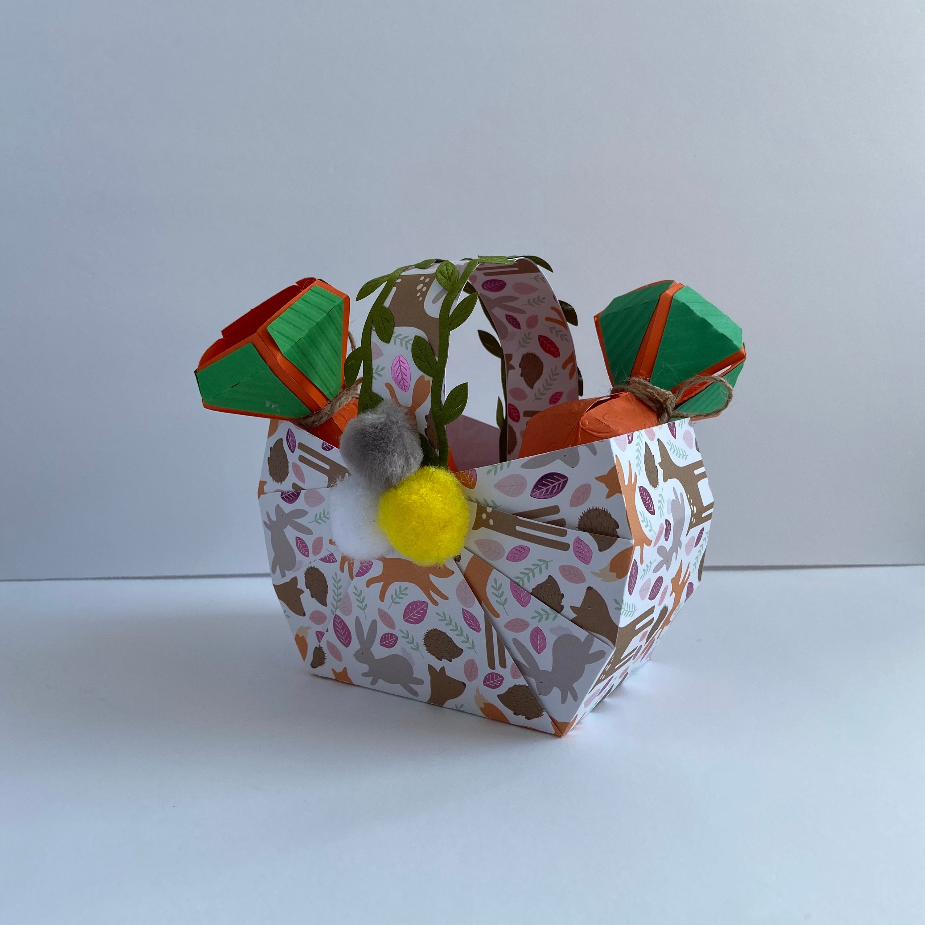 Korb digital svg Osterkorb svg | Etsy