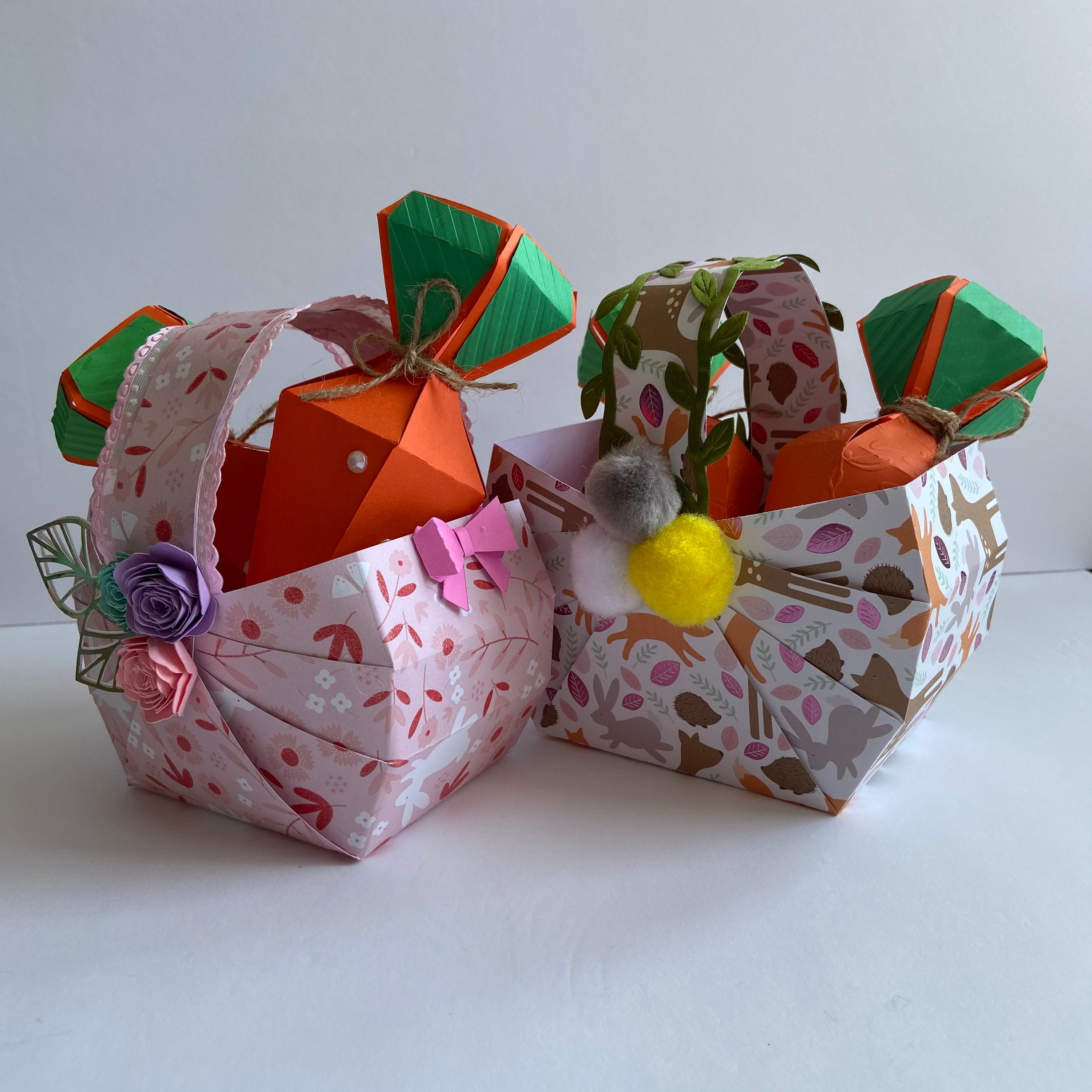 Korb digital svg Osterkorb svg | Etsy