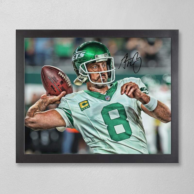 Aaron Rodgers Autograph - Etsy
