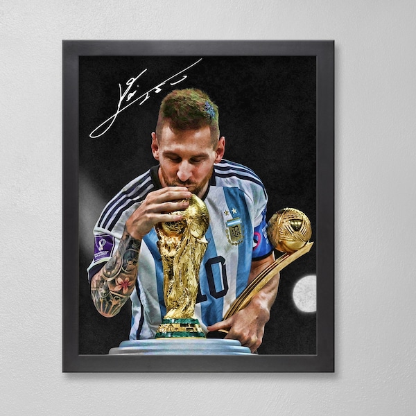 24x36 Messi Poster - Etsy