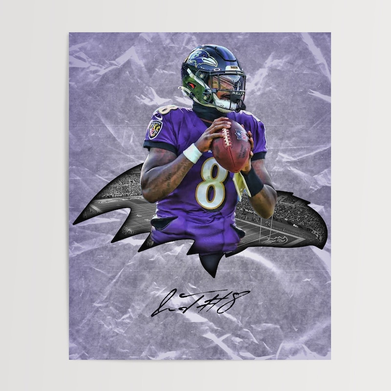 Lamar Jackson - Etsy