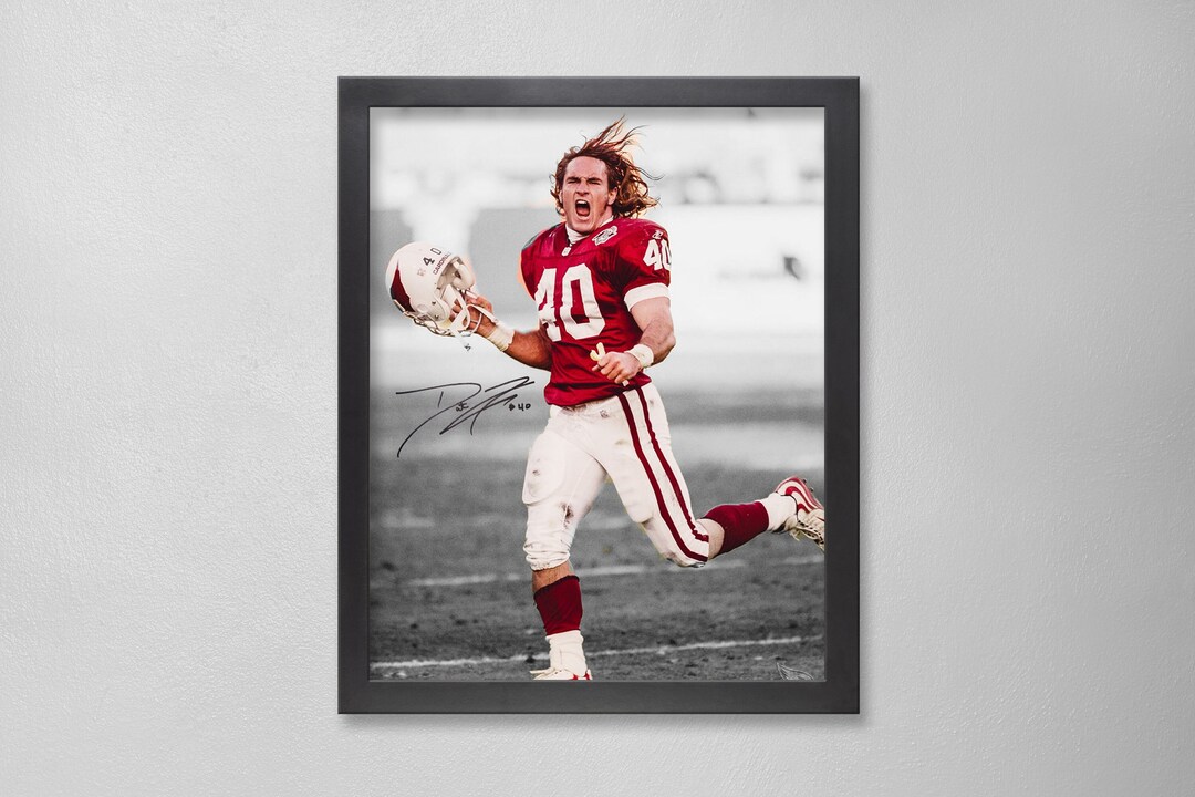 Pat Tillman Arizona Cardinals Poster Art Autographed NFL 4x6, 5x7, 8x10 ...
