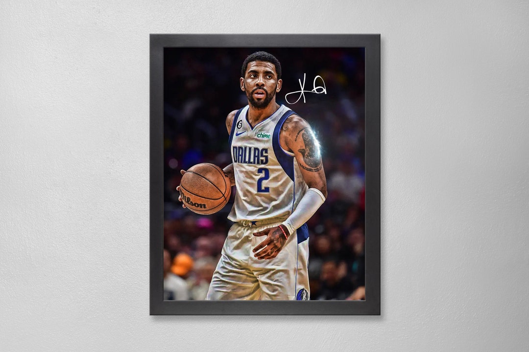 Kyrie Irving Dallas Mavericks Poster Art Autographed NBA 4x6, 5x7, 8x10 ...