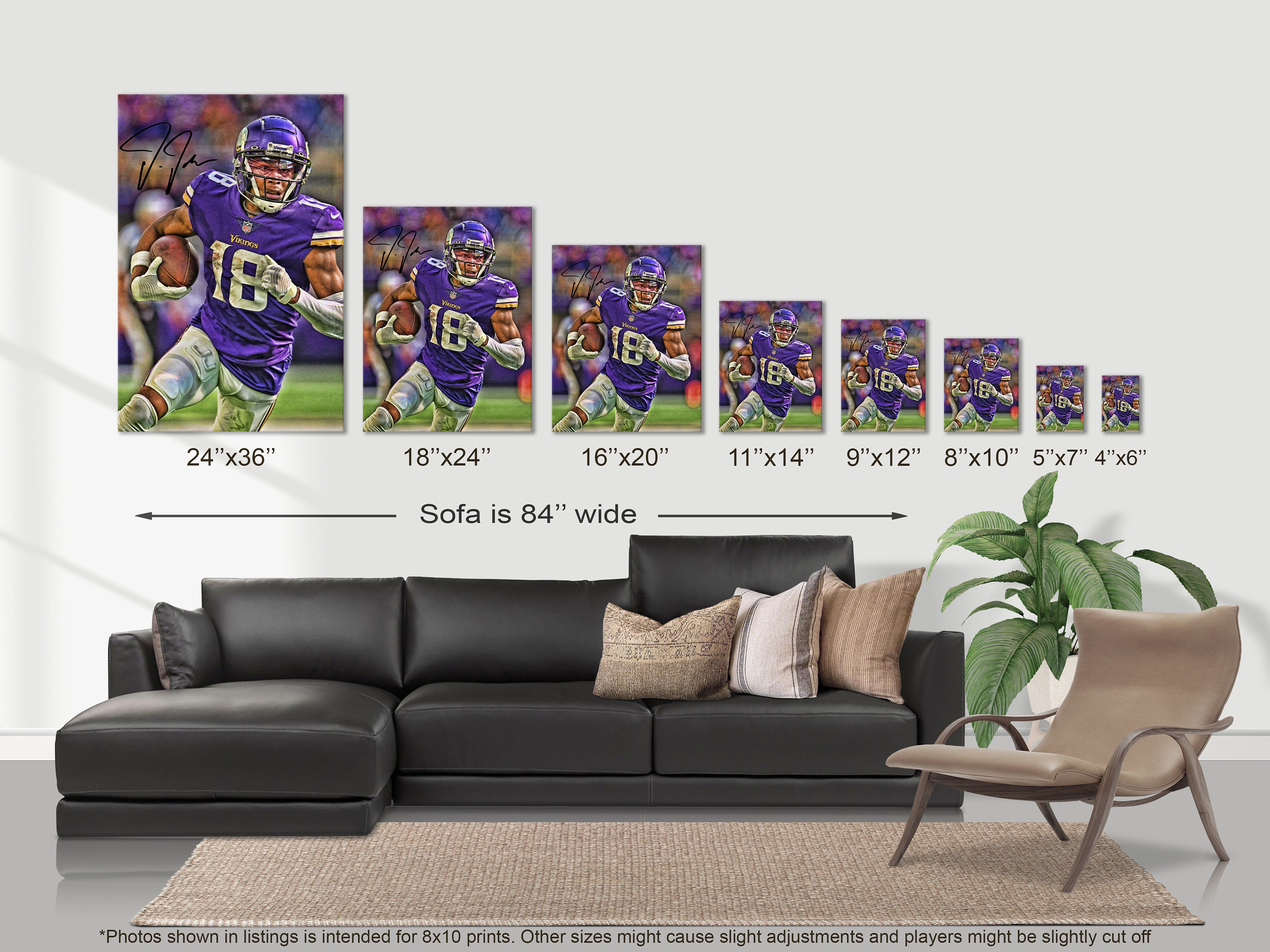 Jordan Love Green Bay Packers Poster Art Autographed NFL 4x6, 5x7, 8x10 ...