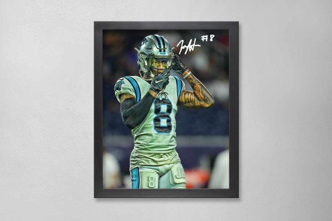 Jaycee Horn Carolina Panthers Poster Art Autographed NFL 4x6, 5x7, 8x10 ...
