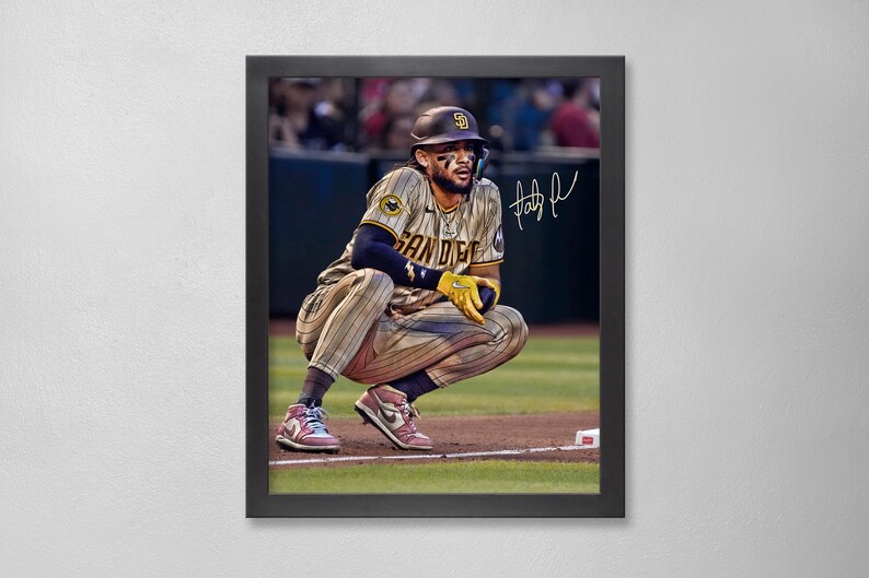 Fernando Tatis Jr San Diego Padres Poster Art Autographed MLB 4x6, 5x7 ...