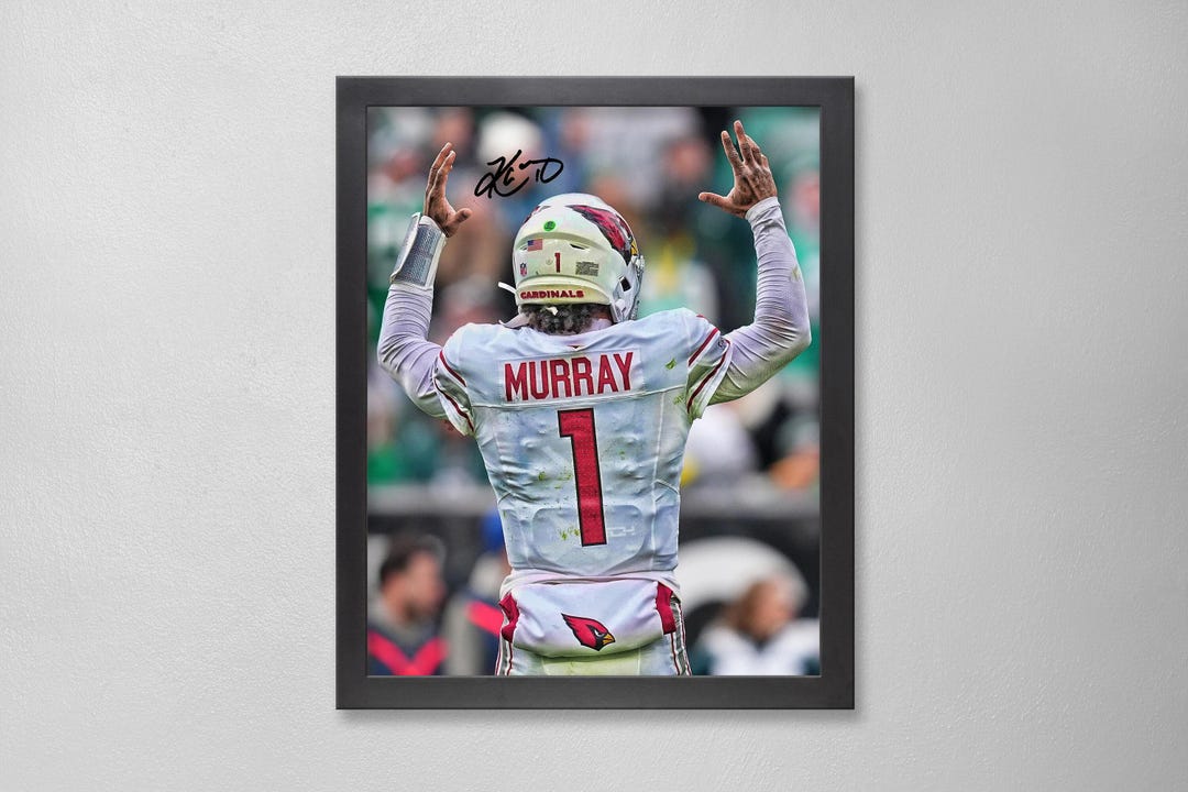 Kyler Murray Arizona Cardinals Poster Art Autographed NFL 4x6, 5x7 ...