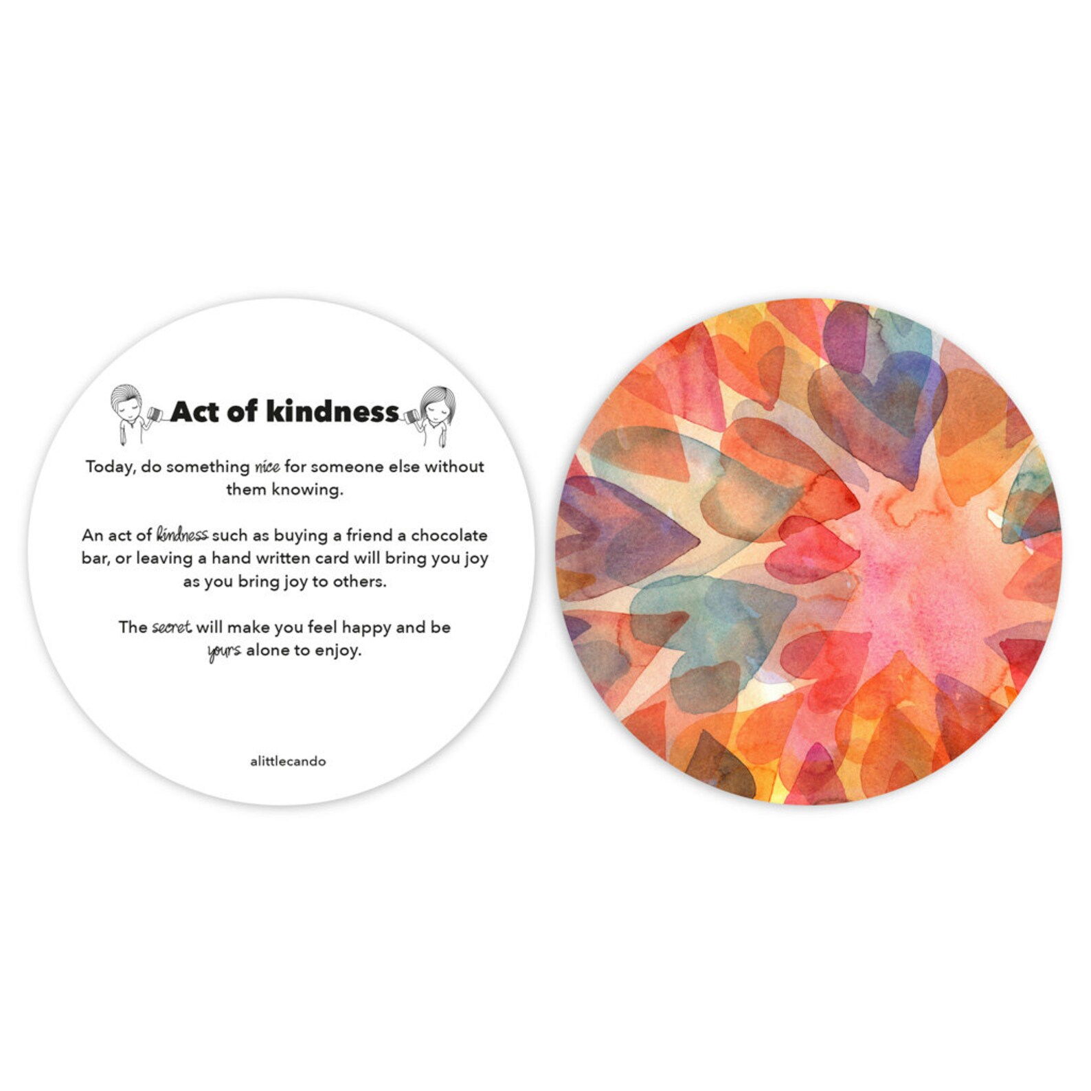 Mindfulness Positivity Cards & Fairy Lights for Kids, Colourful ...