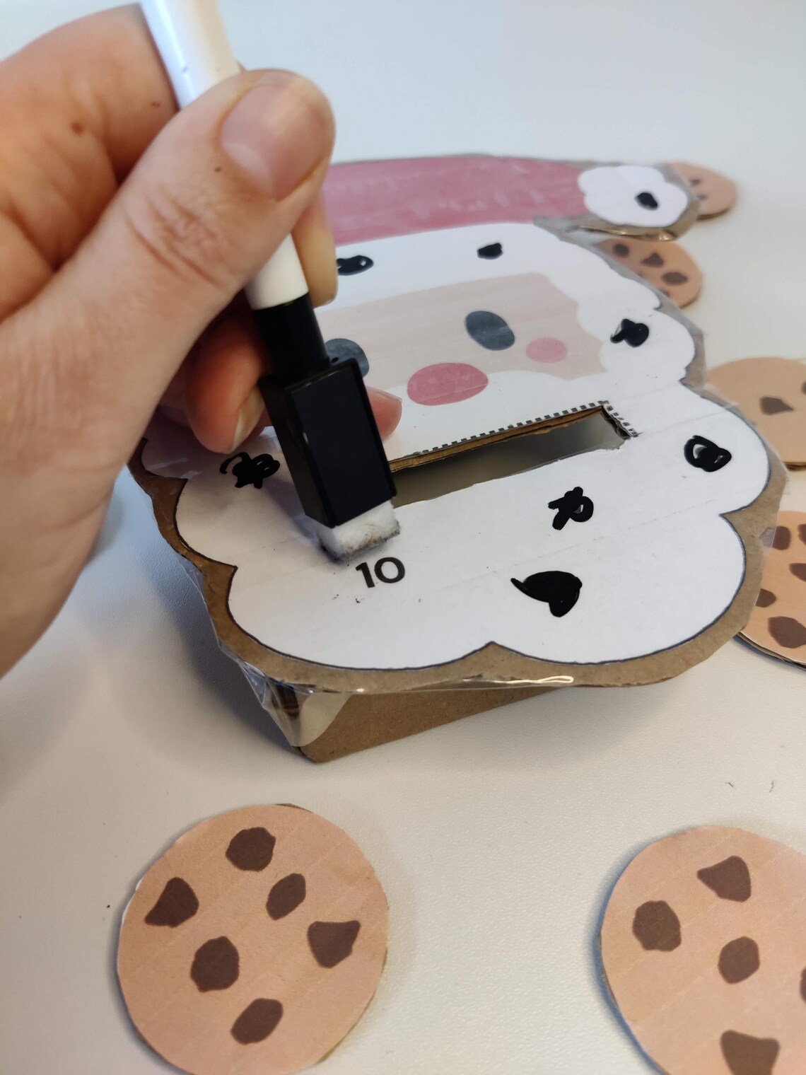 Feed Santa | Printable PDF | Downloadable Template | Number Recognition ...