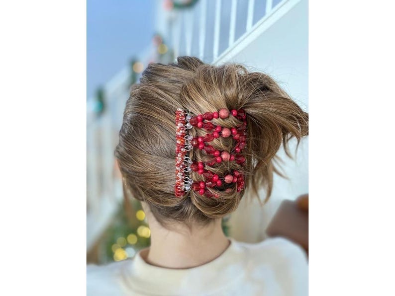 African Butterfly Wire Hair Clip 9 Tong 690 large - Etsy