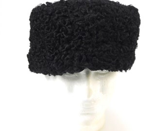 Papakha Kubanka Natural Fur Karakul Hat Winter Cap Real Sheepskin Hat ...