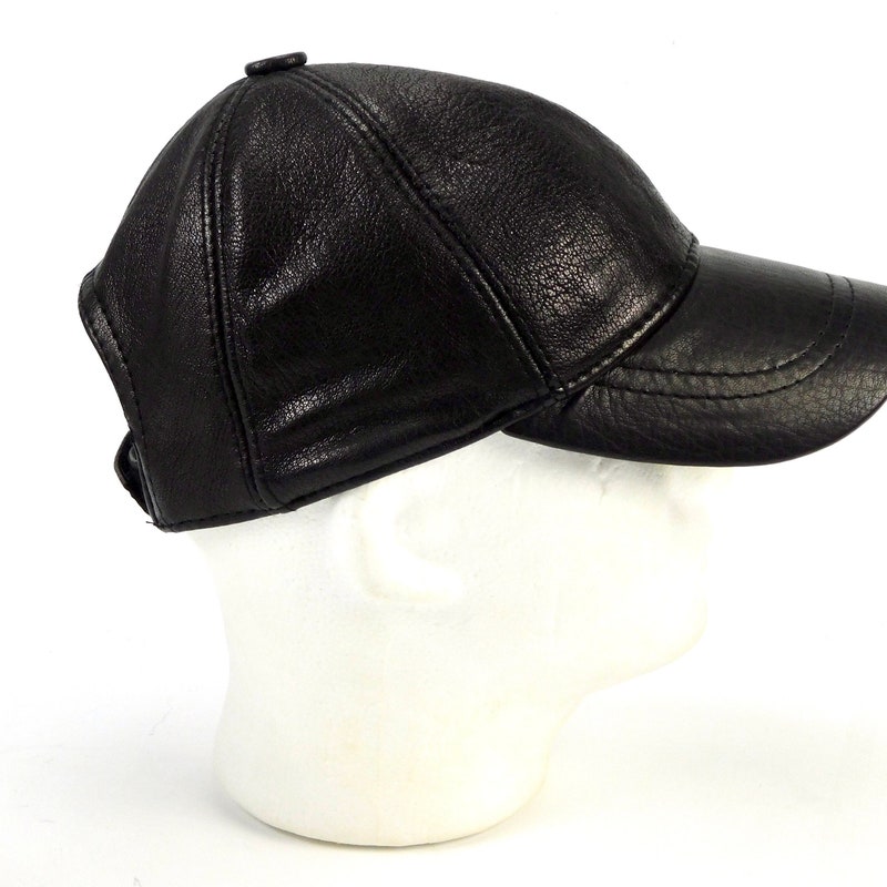 Leather Baseball Cap - Etsy