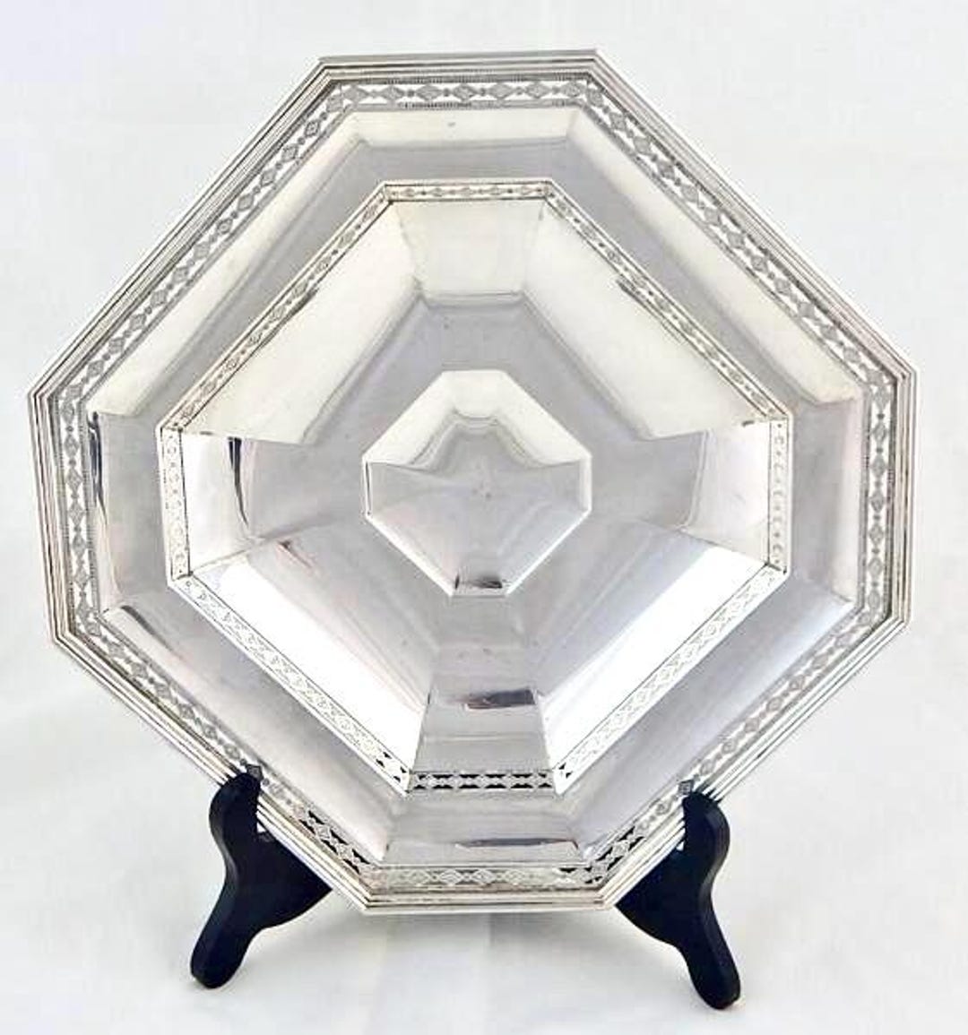 Vintage Italian Italy Greggio Argento Silver 29PD 800 Plate Platter ...