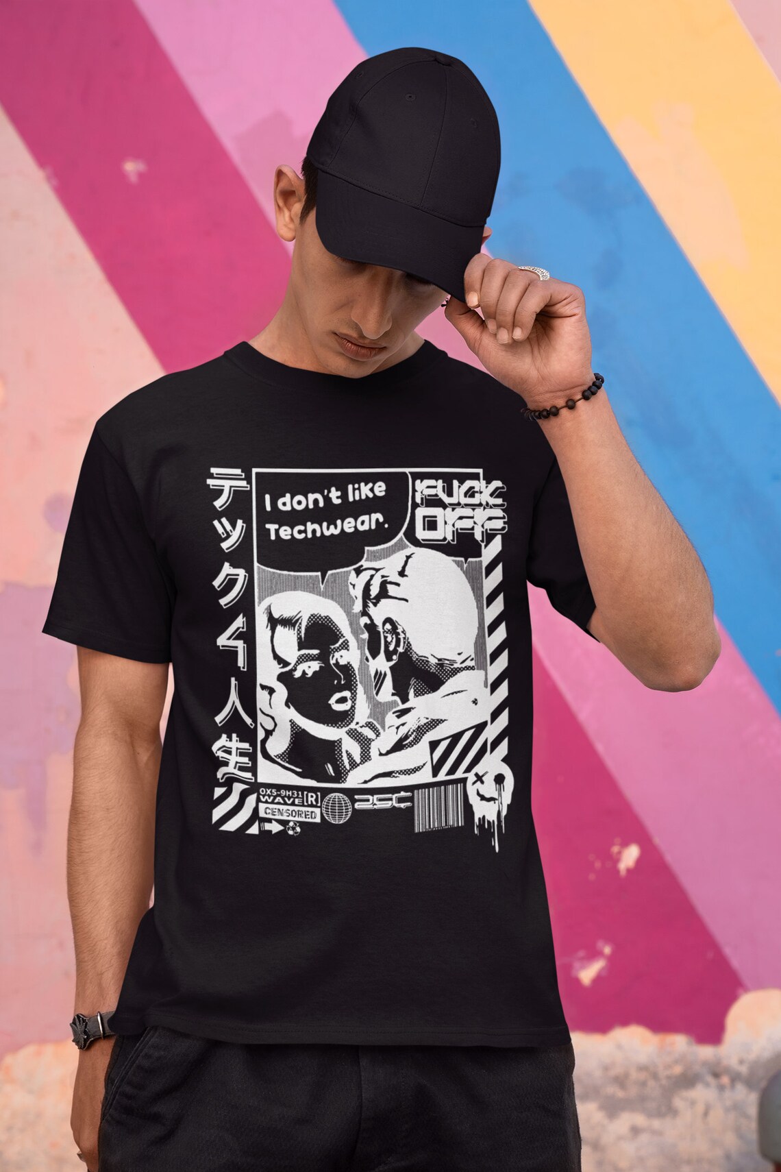 Tech 4 Life - Techwear T-shirt - Warcore T Shirt - Alternative Tshirt ...