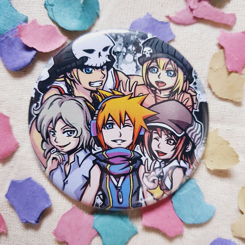TWEWY & NTWEWY Round Badge - Etsy