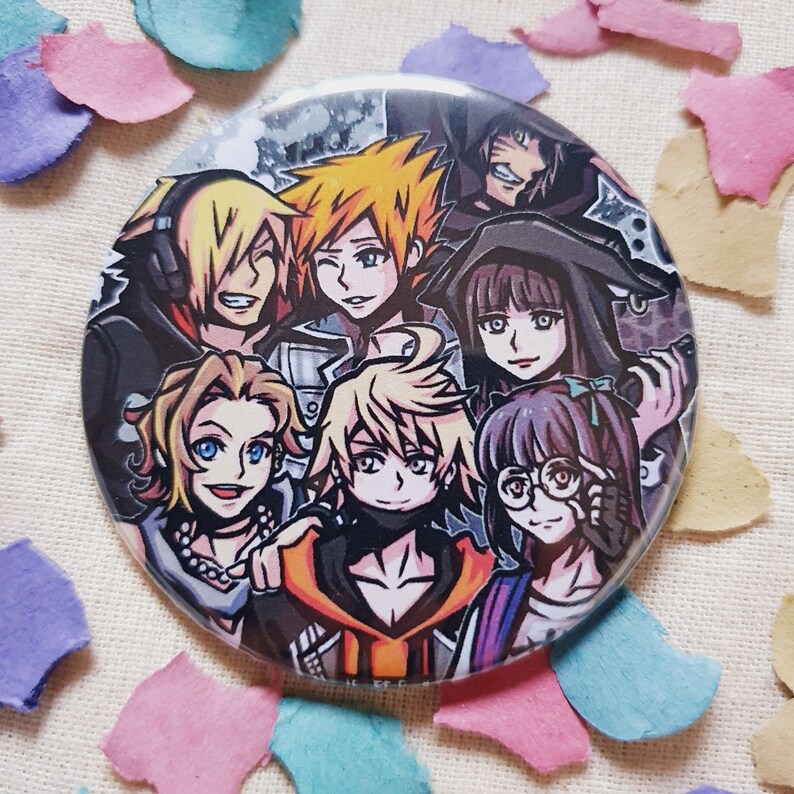 TWEWY & NTWEWY Round Badge - Etsy