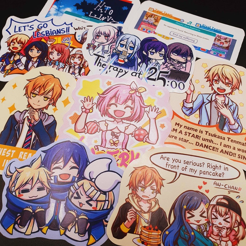 Pjsk Stickers - Etsy