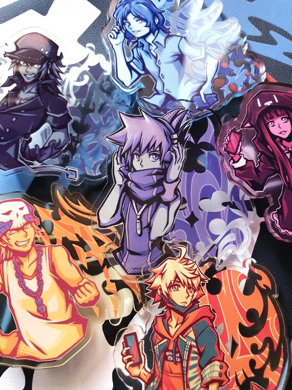 TWEWY Acrylic Pins - Etsy