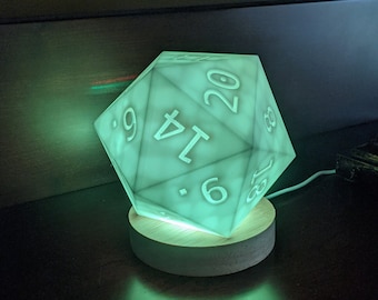 Dice Lamp - Etsy