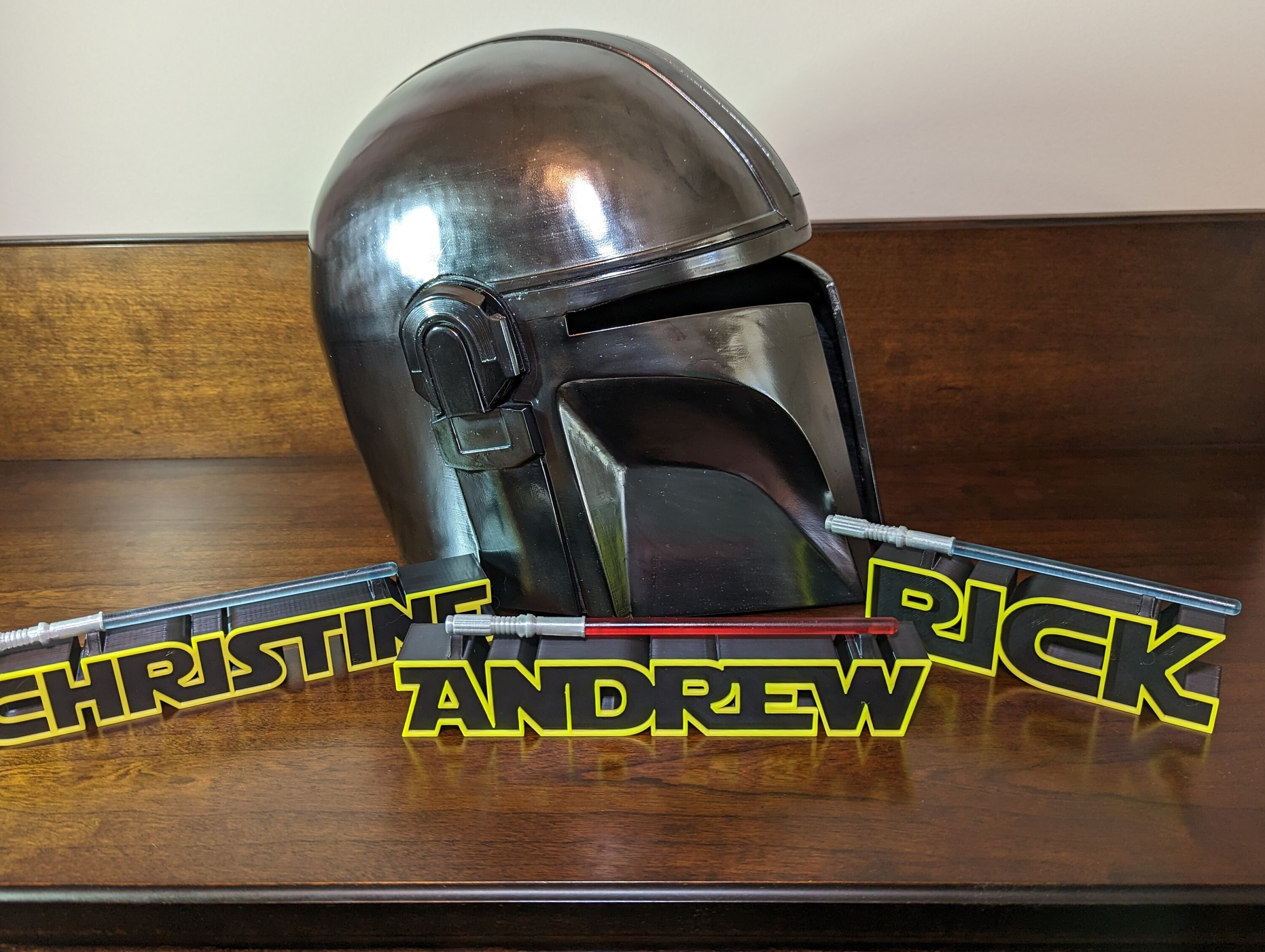 Custom Star War Theme Desk Sign Your Name in Star Wars Font - Etsy
