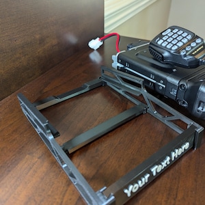 Angled Yaesu FTM-500 Desk Stand Mount FTM500 Radio Stand for Entire ...
