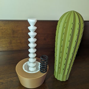 3D Printed Cactus Toothpick Holder: Succulent Plant Decor - Etsy
