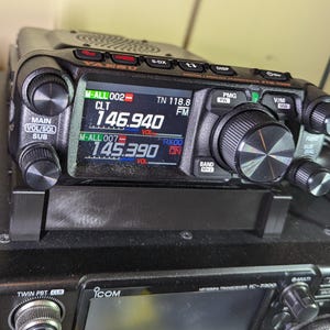 Angled Yaesu FTM-500 Desk Stand Mount FTM500 Radio Stand for Entire ...