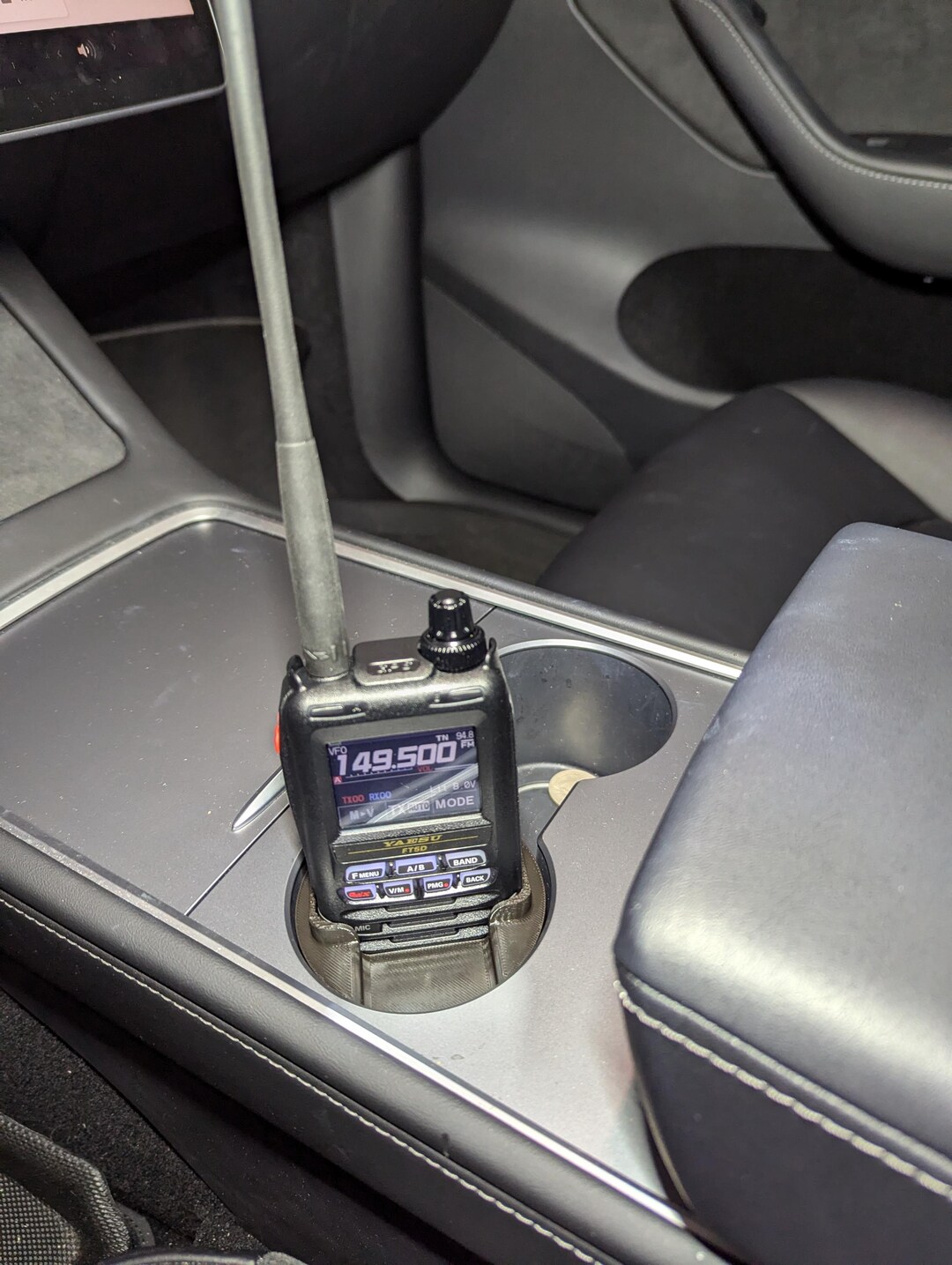 Yaesu FT5D Radio Cup Holder: Car Radio Stand - Etsy