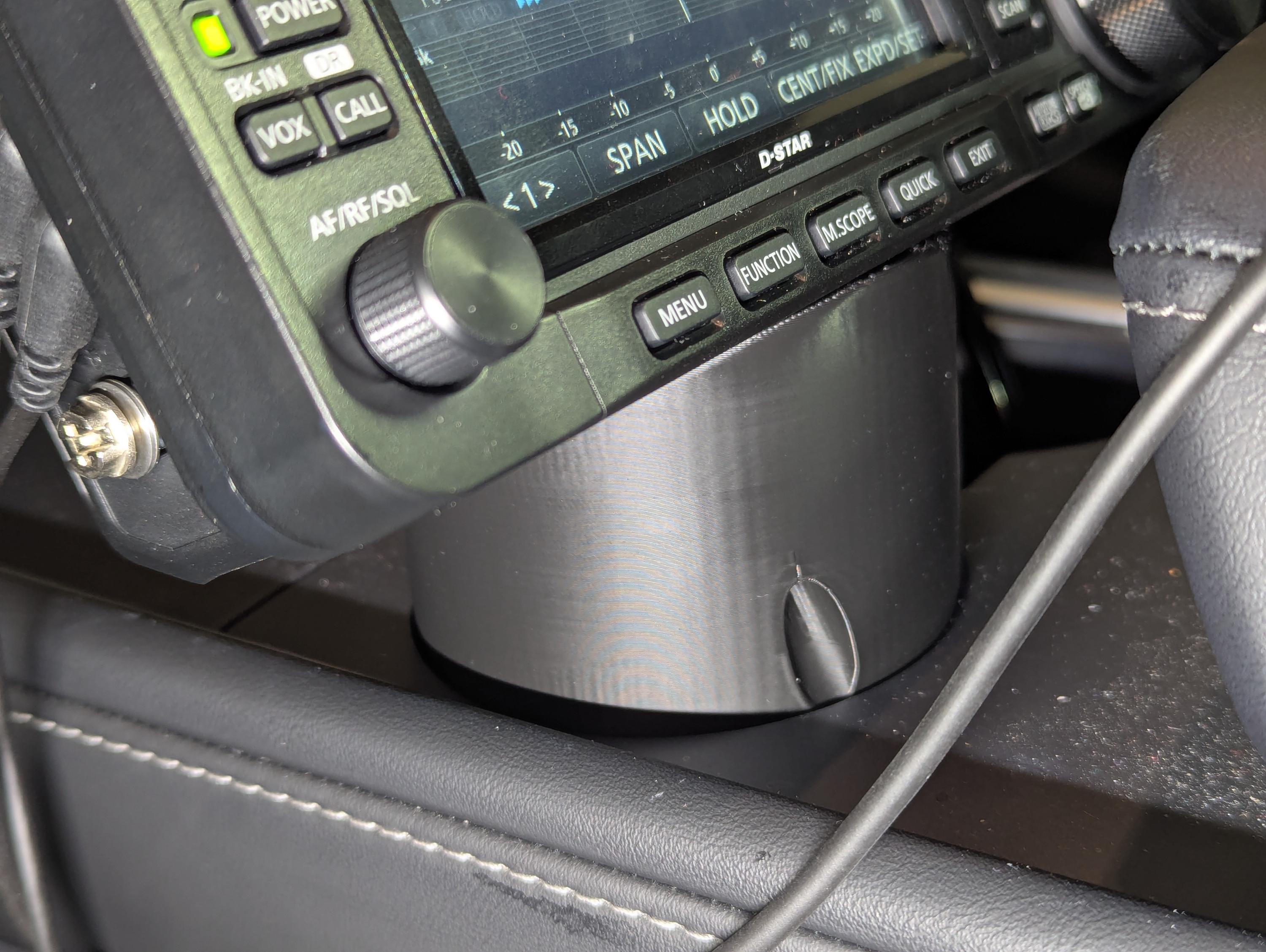 Icom-705 Cup Holder Mount: 3D Printed Radio Holder - Etsy