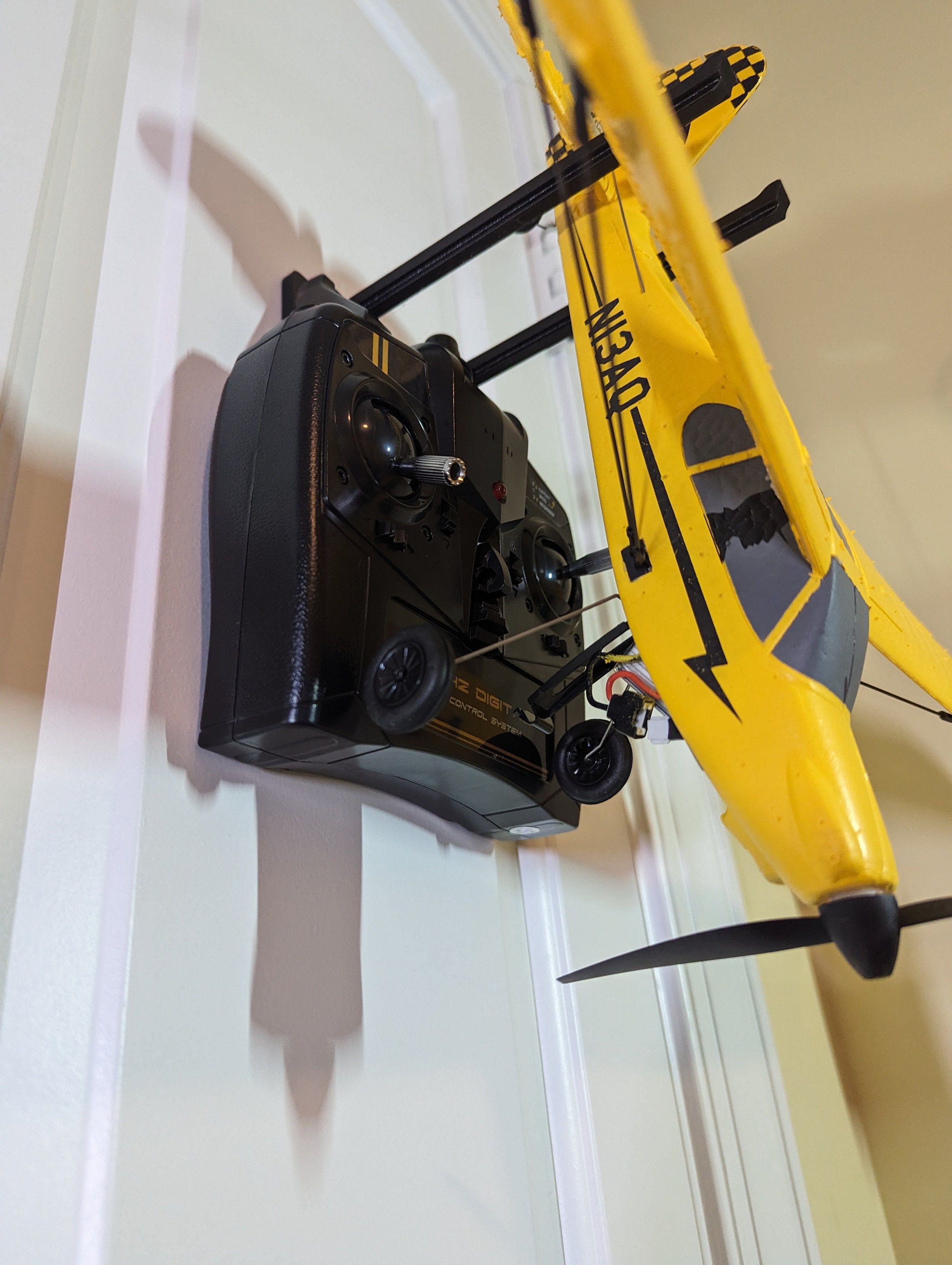 Micro RC Plane Wall Mount | Horizon Hobby Cub | Hanger for Plane and ...