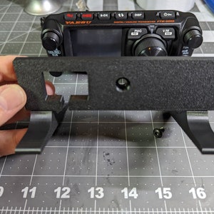 Yaesu FTM-500 Desk Stand Mount: 3D Printed Radio Head Unit - Etsy