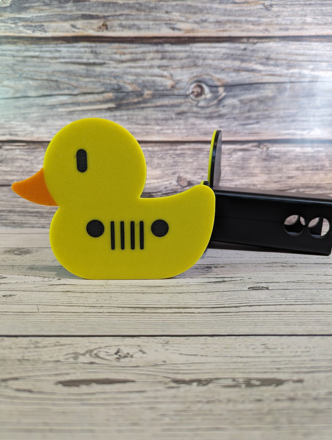 3D Printed Duckie Trailer Hitch Cover | Rubber Duck Hitch With Grill ...