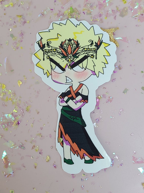 Princess Bakugou Sticker - Etsy Finland