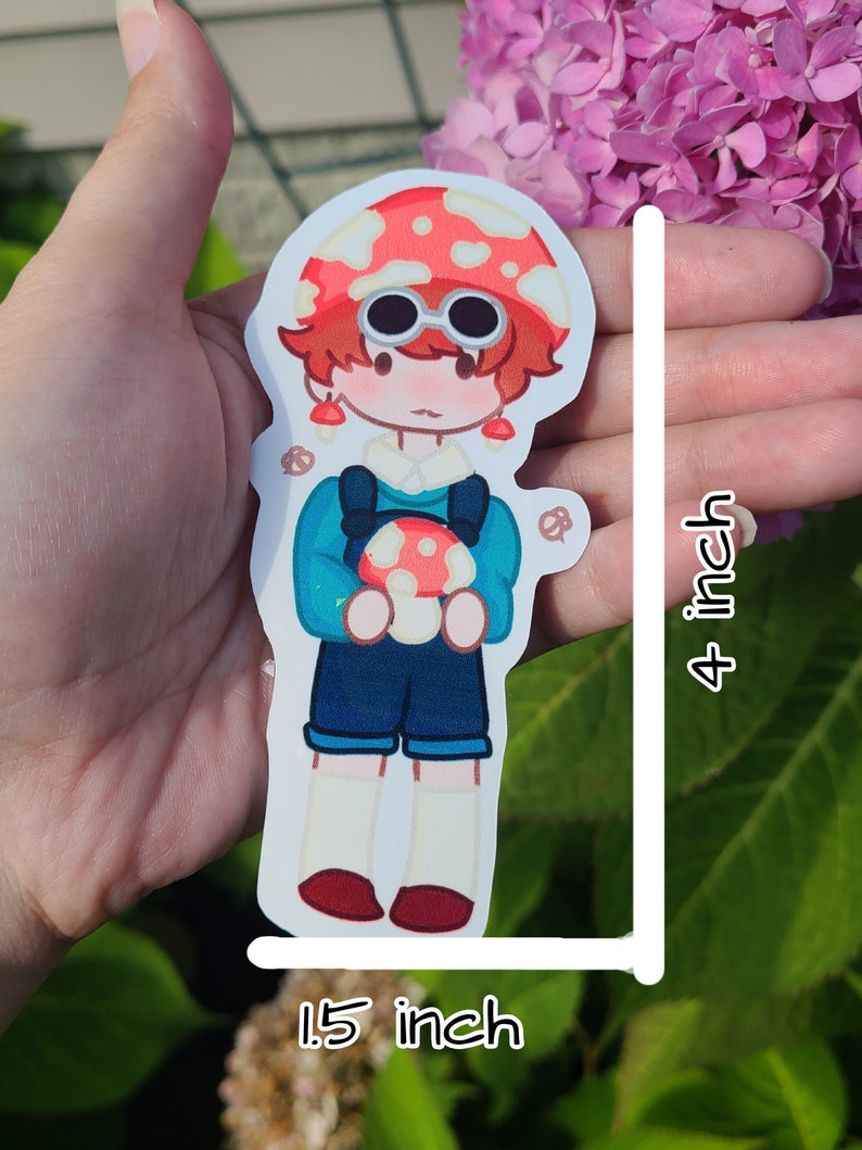 Gogy Mushroom Dsmp Sticker - Etsy
