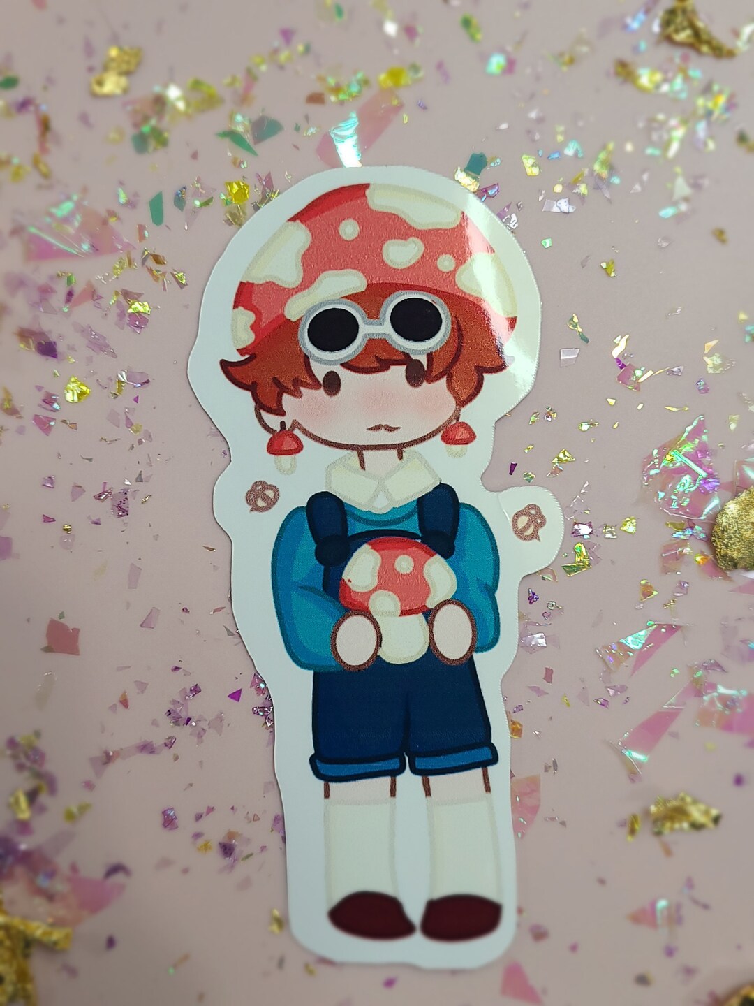 Gogy Mushroom Dsmp Sticker - Etsy