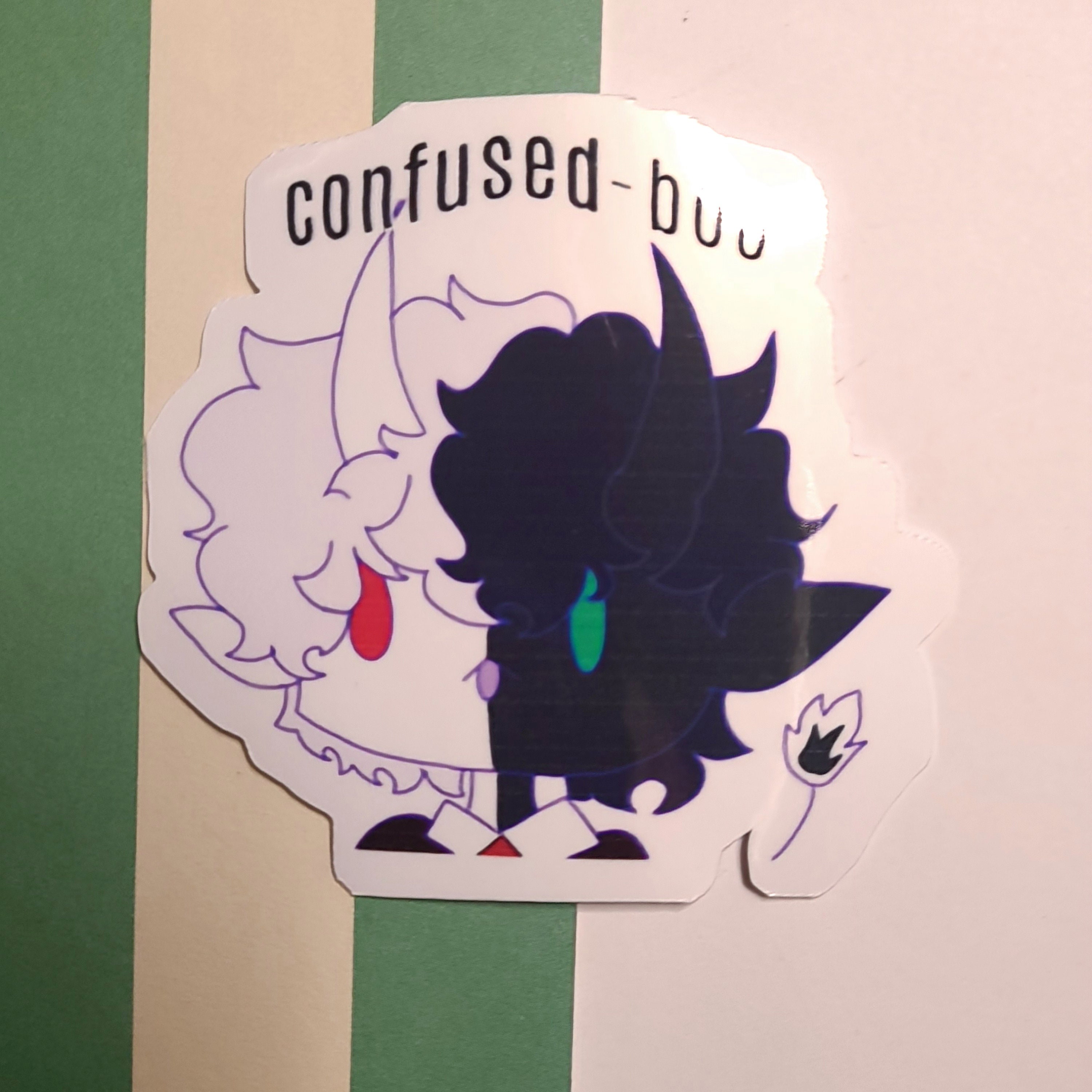 Confused-boo Dsmp Sticker - Etsy