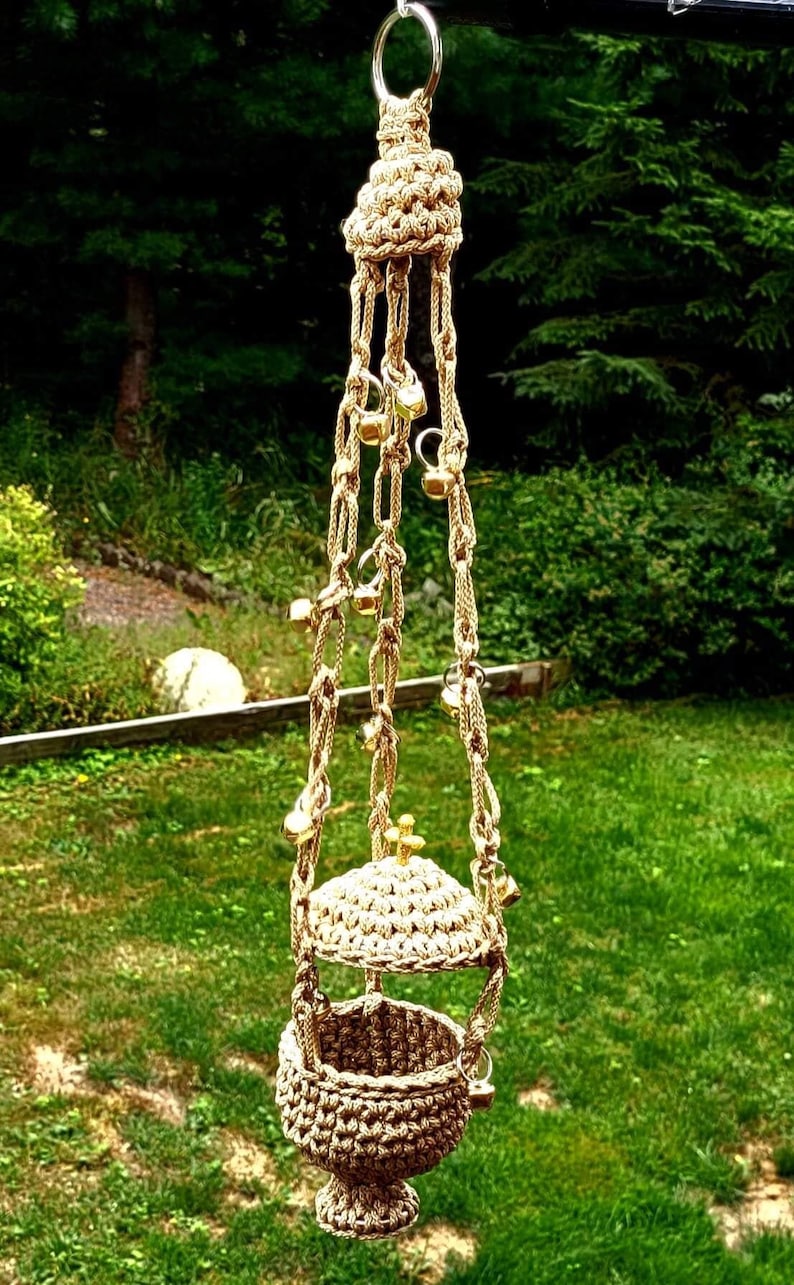 Coptic Orthodox Crochet Censer for Kids, Sunday School, and Children’s ...