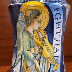 Deruta Ceramic Lidded Urn by Italian Artisan Antonio Margaritelli ...