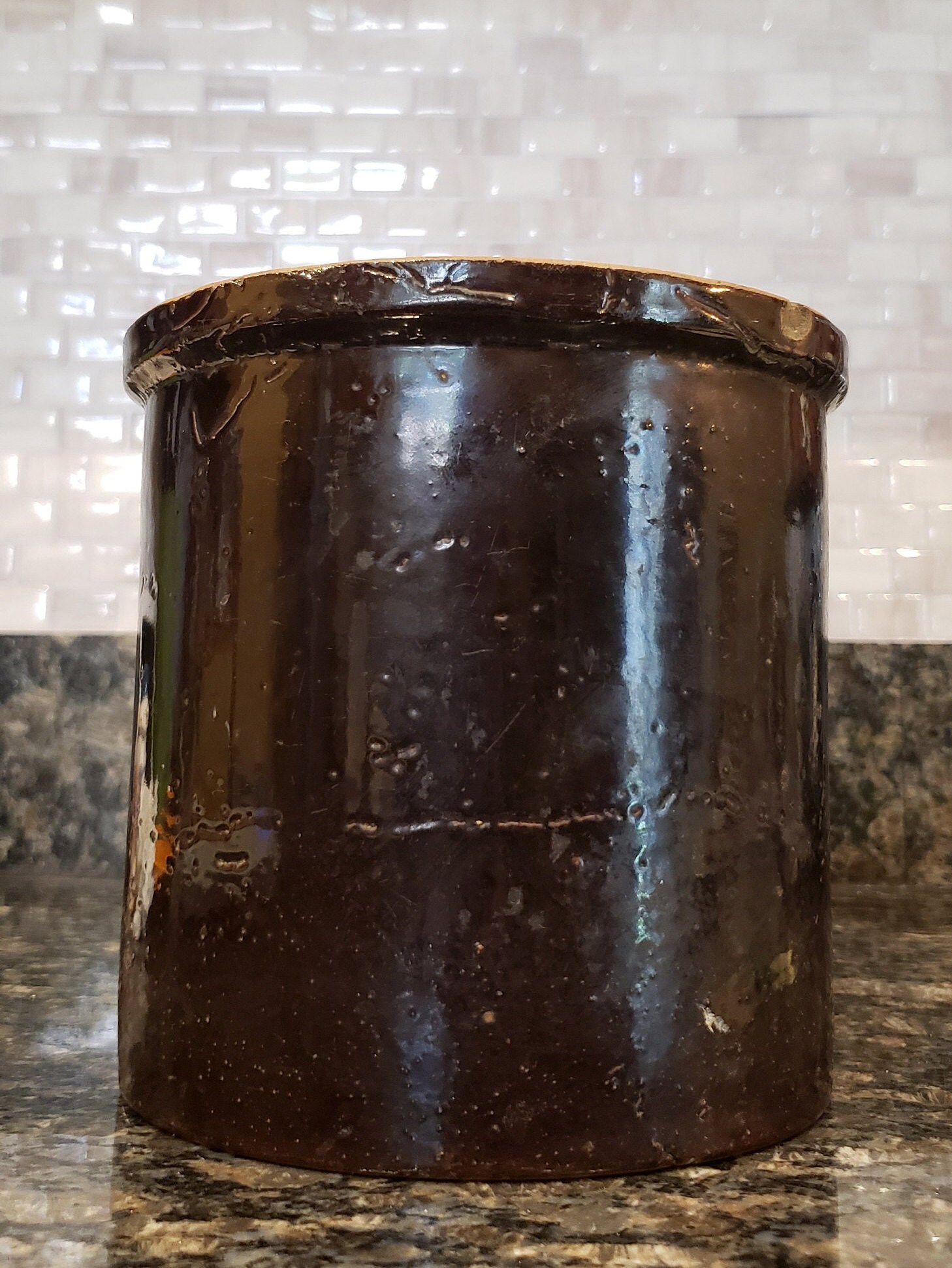 Vintage Stoneware Crock - Etsy