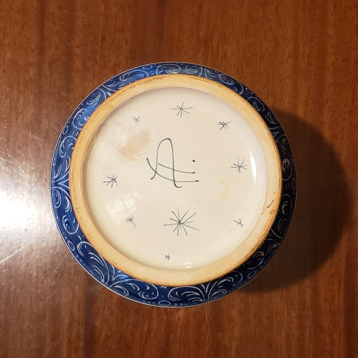 Deruta Ceramic Lidded Urn by Italian Artisan Antonio Margaritelli ...