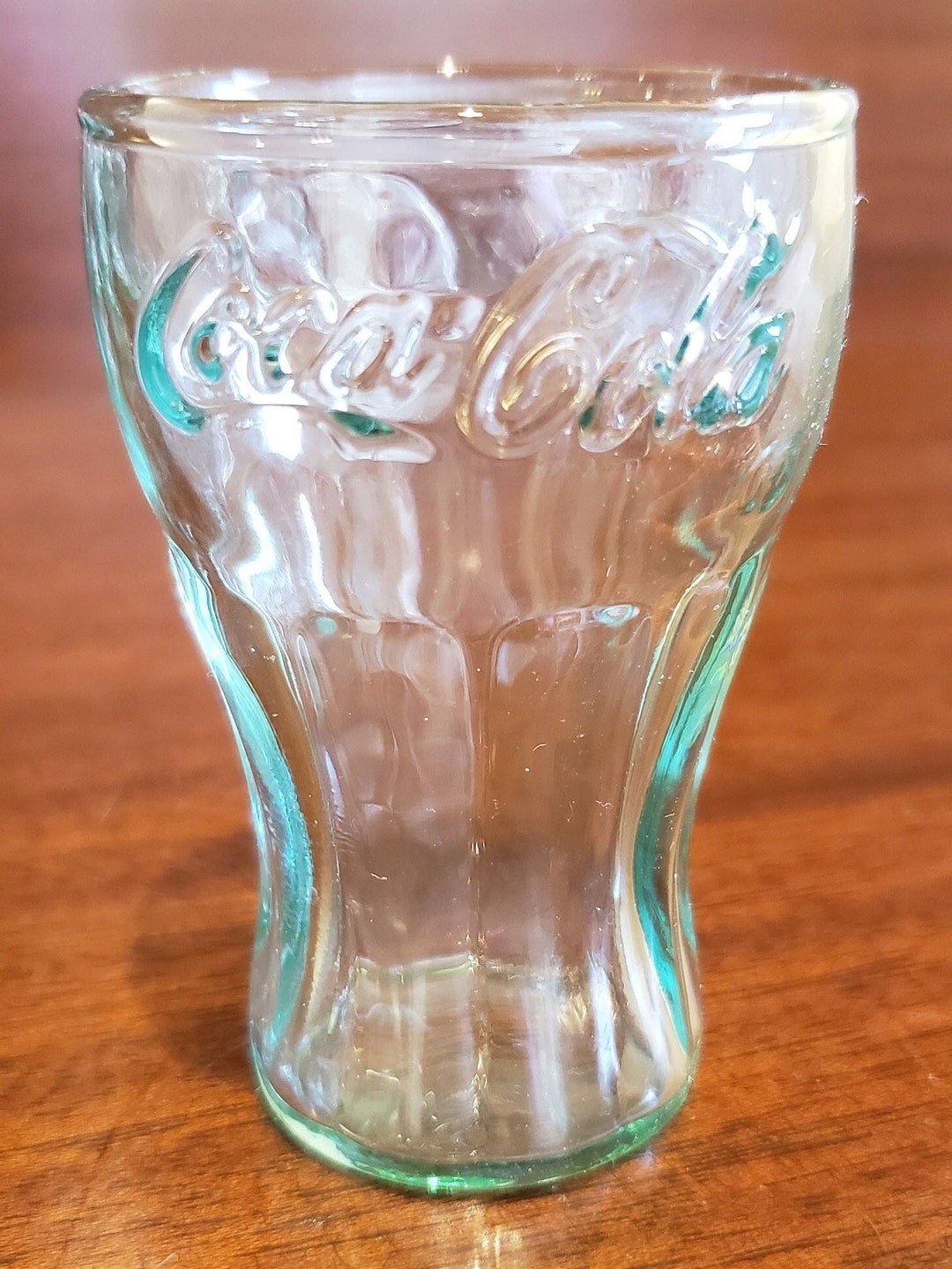 Miniature Green Glass Coca-cola Glasses, Set of Six - Etsy