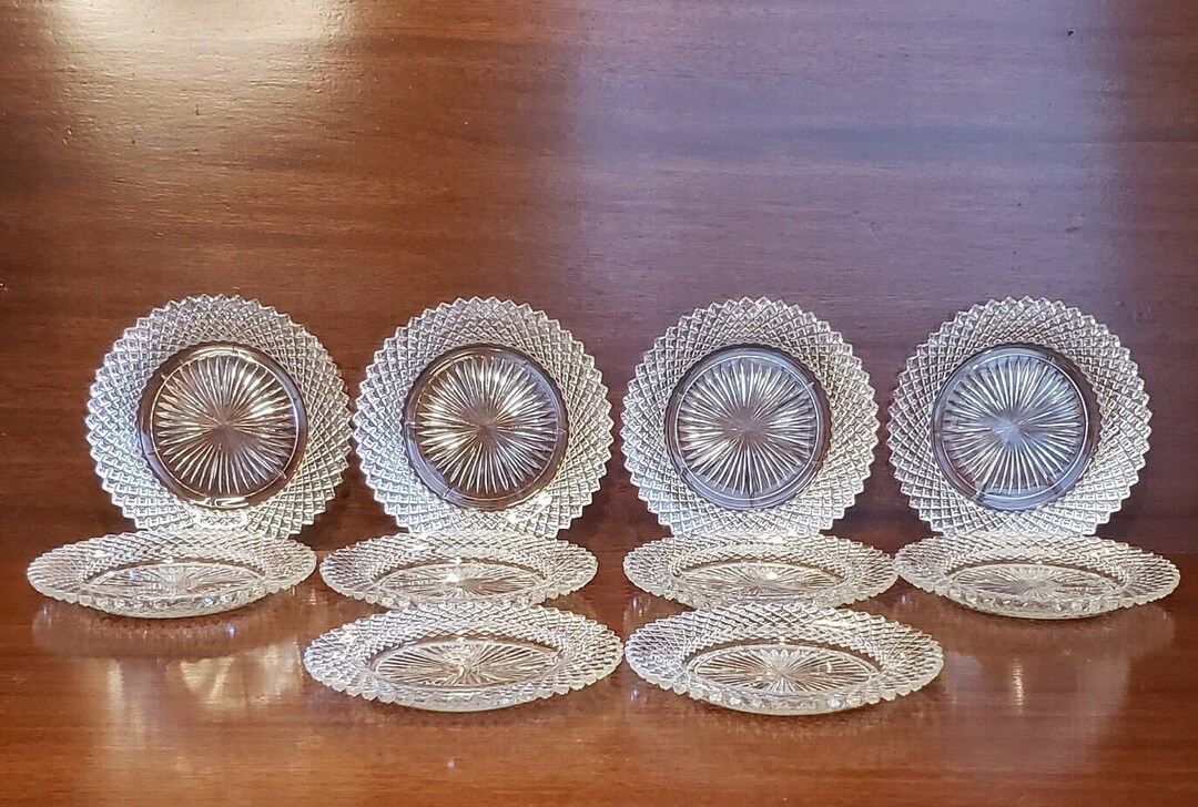 Miss America Clear Depression Glass, Made by the Hocking Glass Company ...