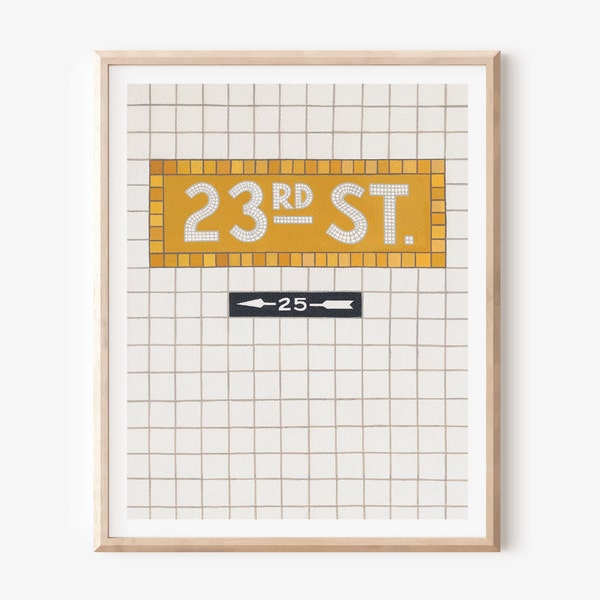 Subway Art Print - Etsy