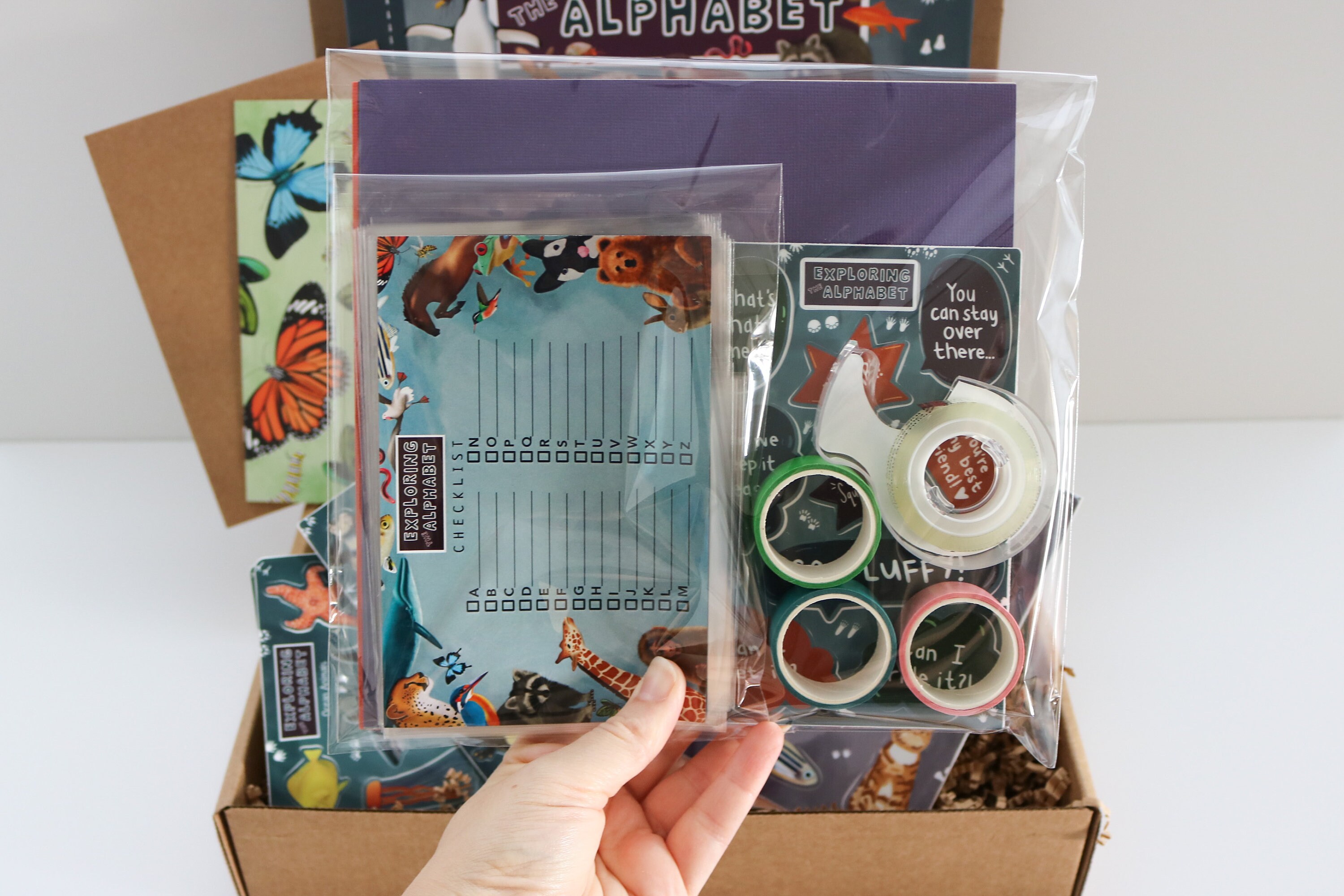 Little Explorer Complete Gift Set | Exploring the Alphabet Scrapbook ...